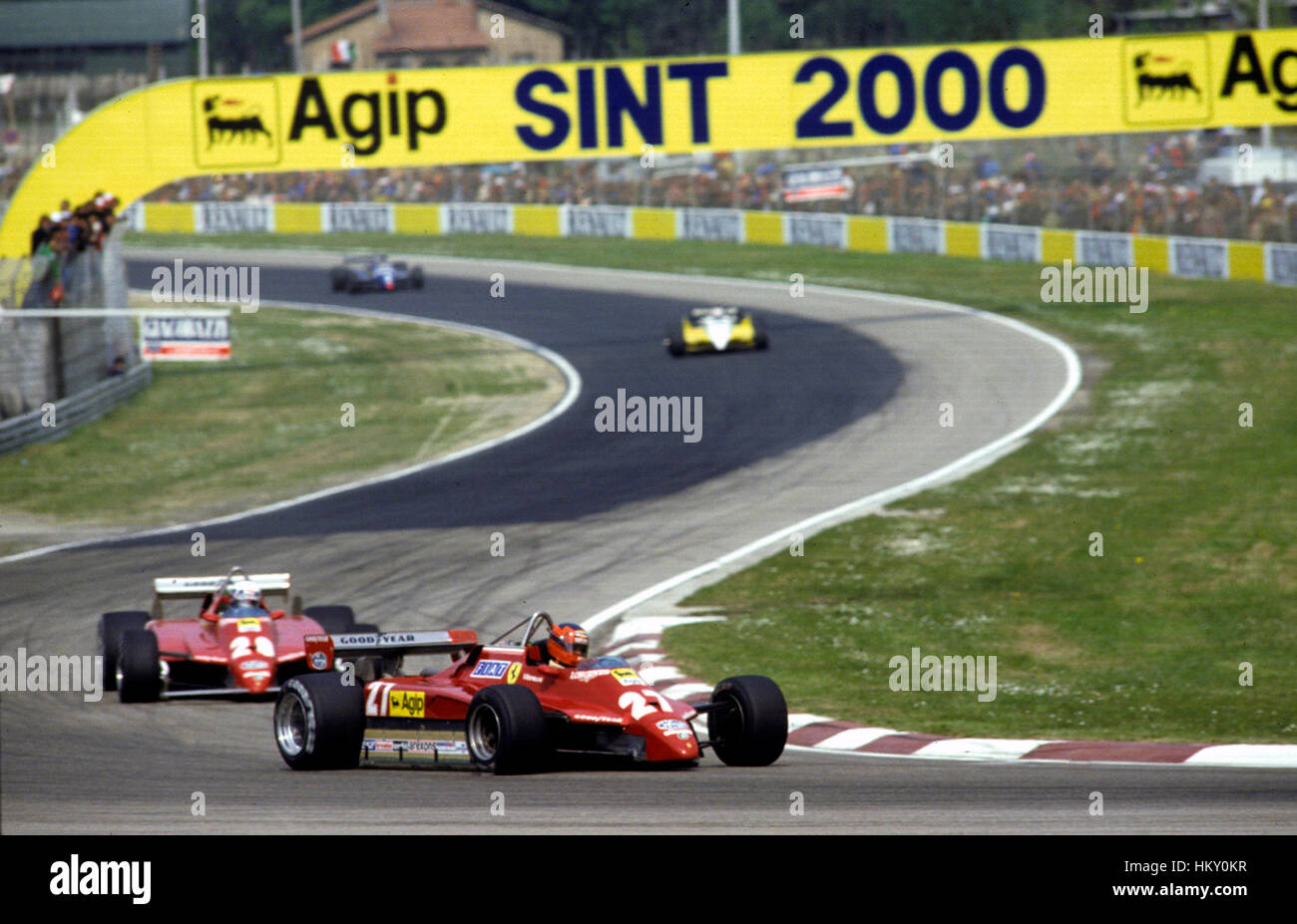 Gilles villeneuve 1982 hi-res stock photography and images - Alamy