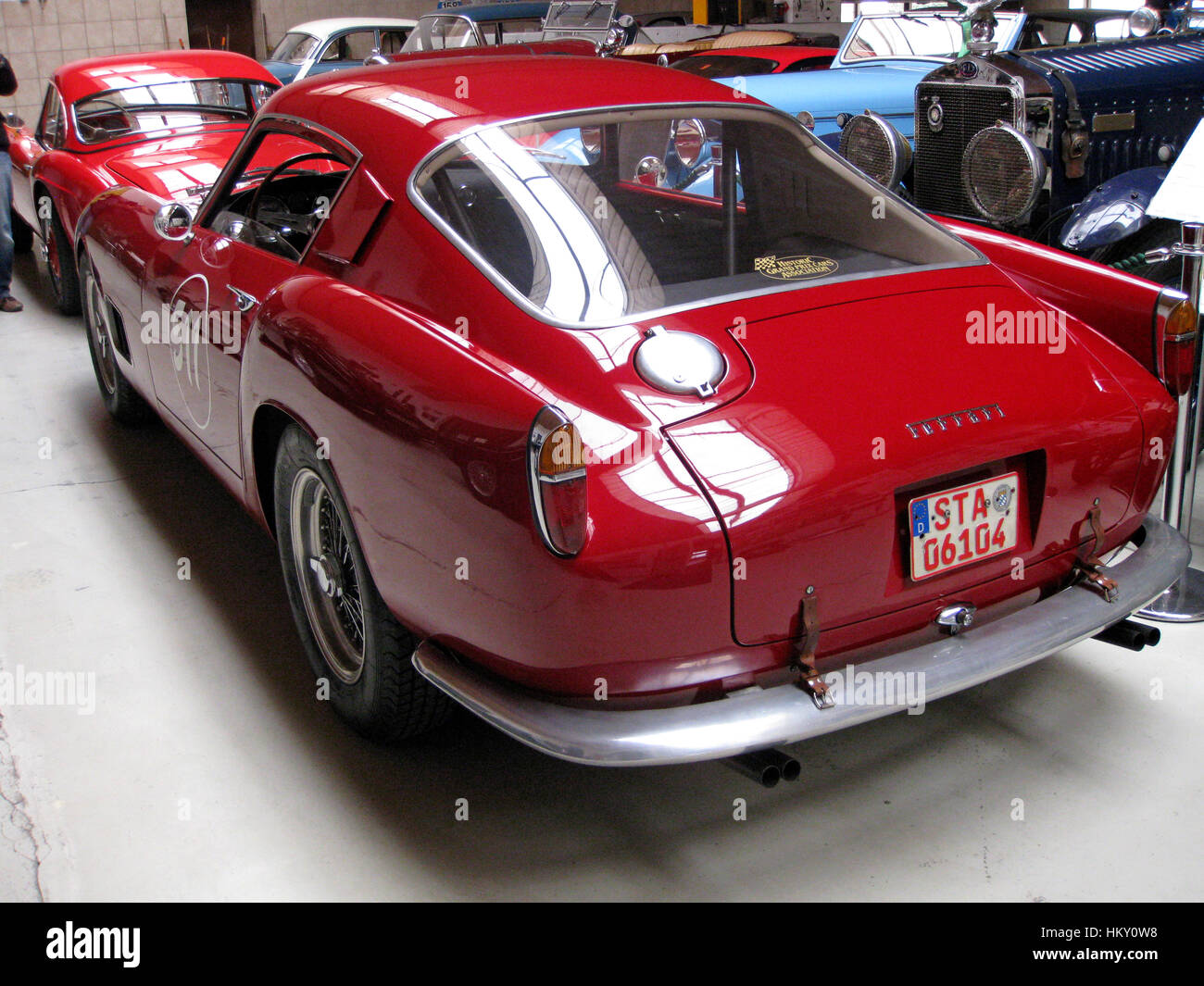 Rear of ferrari car hi-res stock photography and images - Alamy