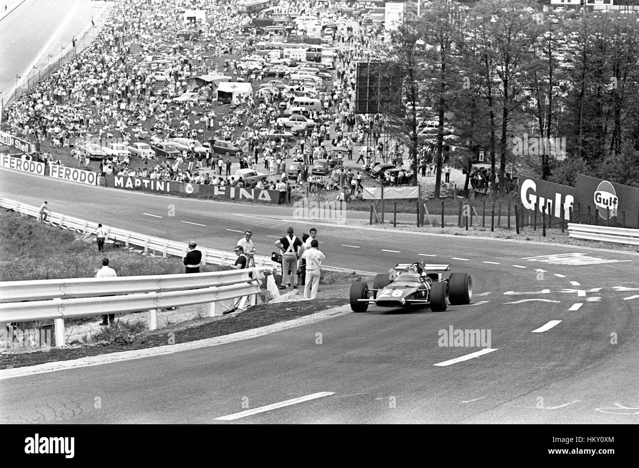 1970 Ignazio Giunti Ferrari 312 Spa Belgian GP 4th GG Stock Photo - Alamy