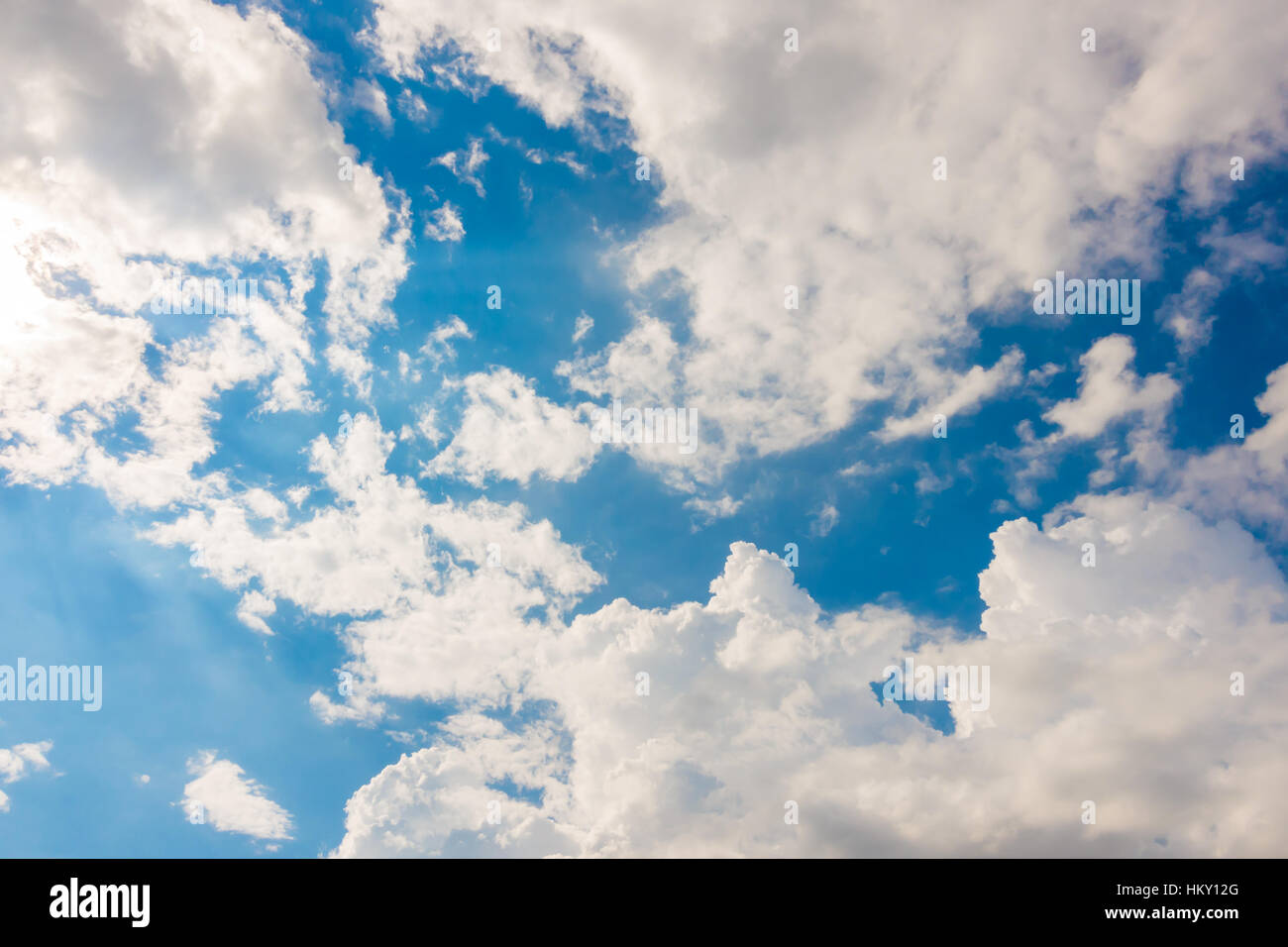 Cloud in blue sky Stock Photo - Alamy