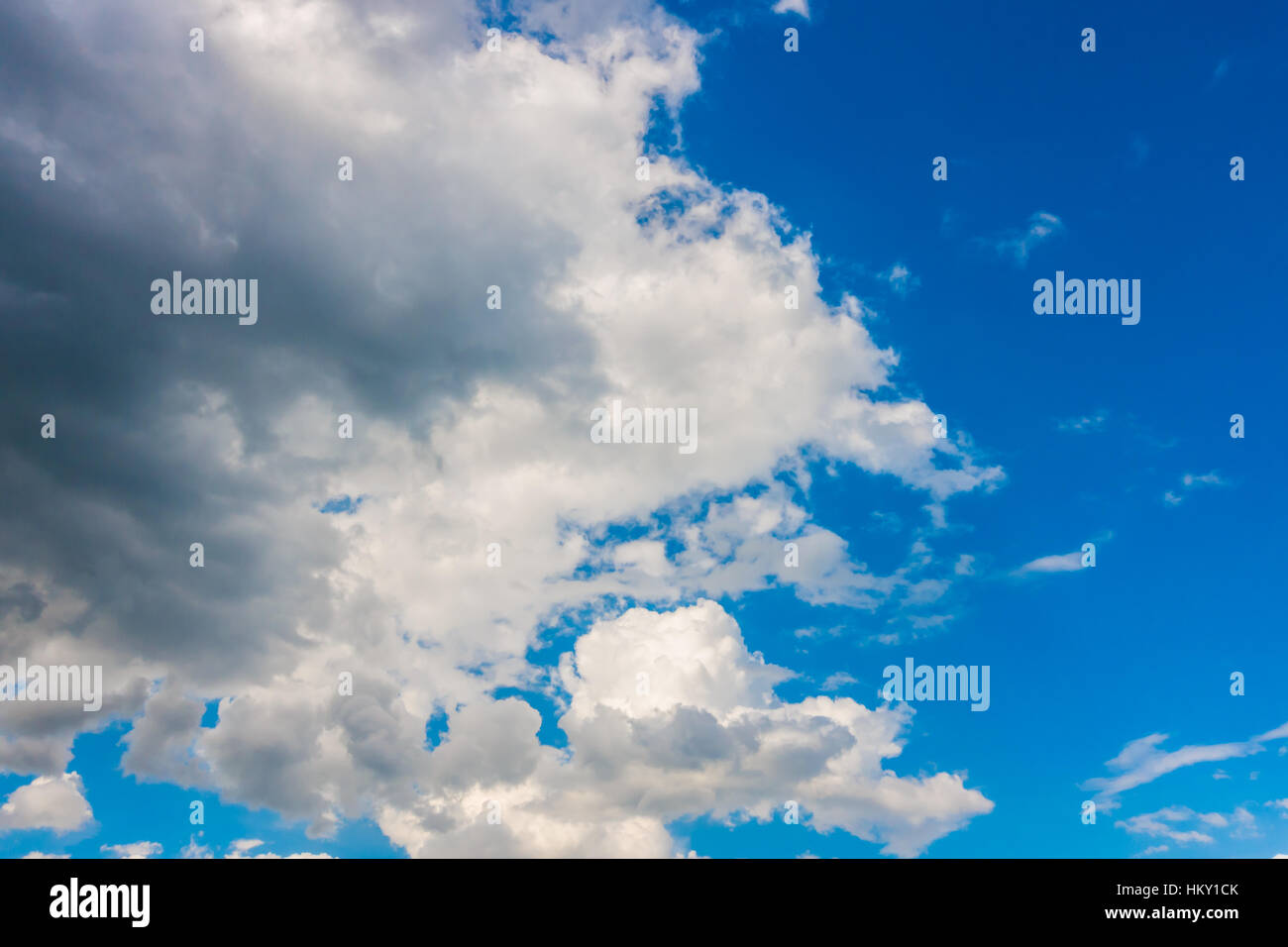 Cloud in blue sky Stock Photo - Alamy