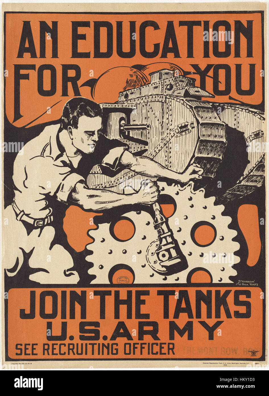Join the us army poster hi-res stock photography and images - Alamy