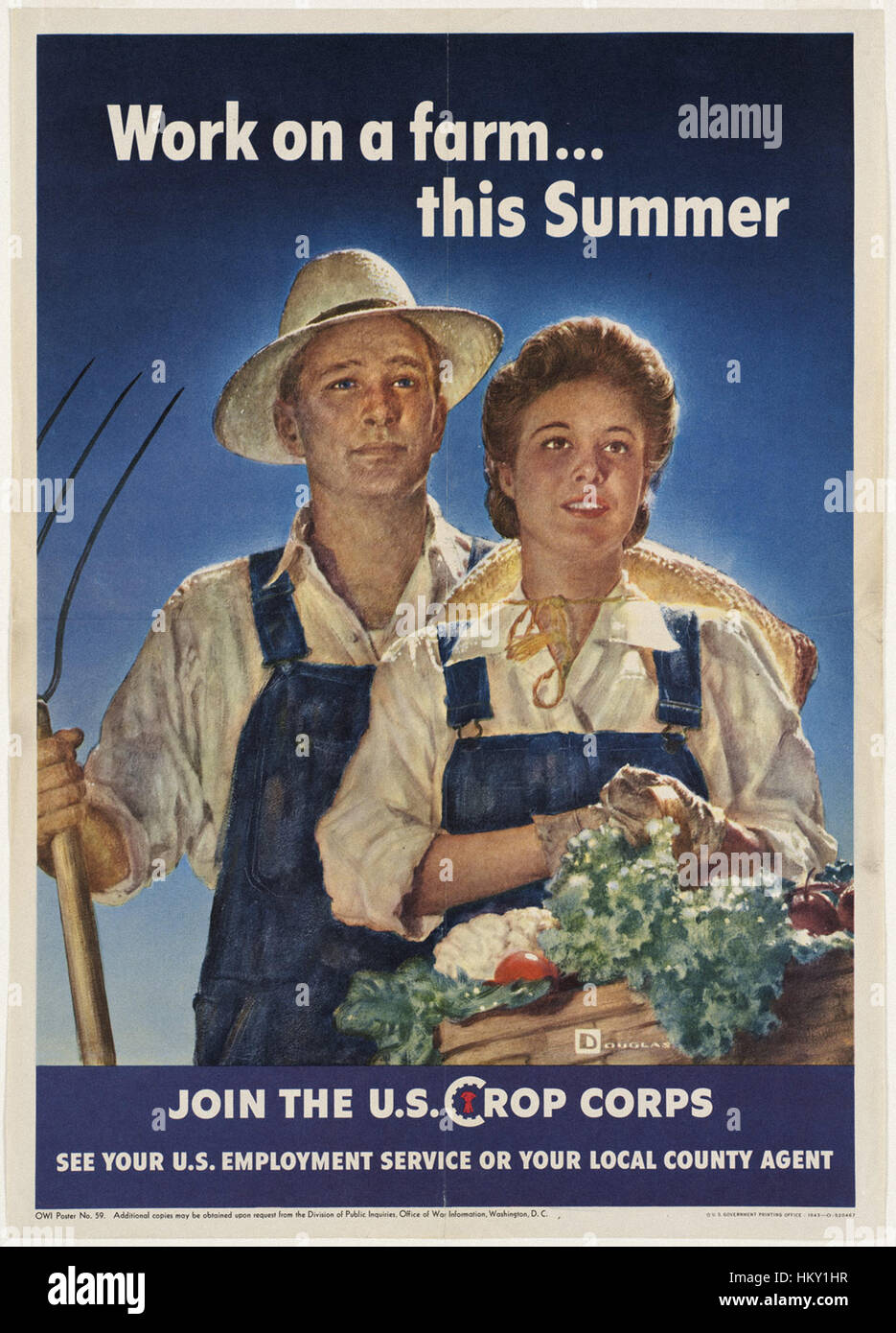 War work poster world war two hi-res stock photography and images - Alamy