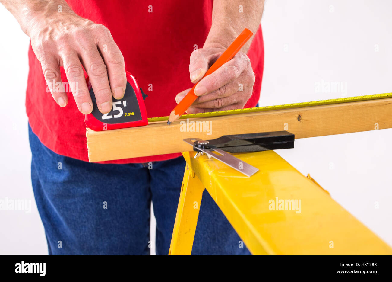 Tools for construction job site Stock Photo - Alamy