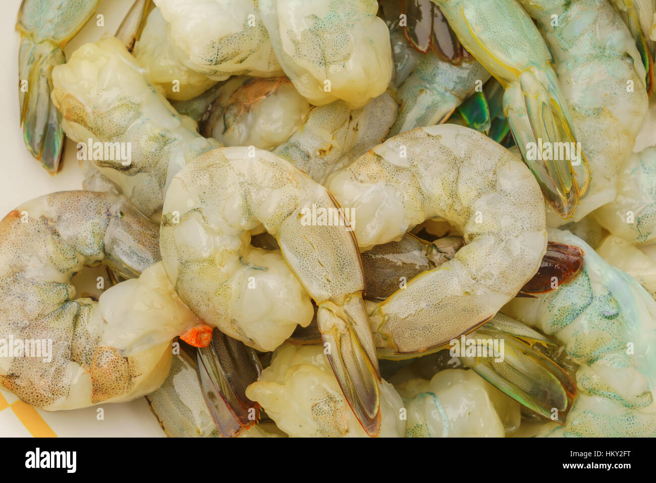 Close up of Raw shrimp Stock Photo - Alamy