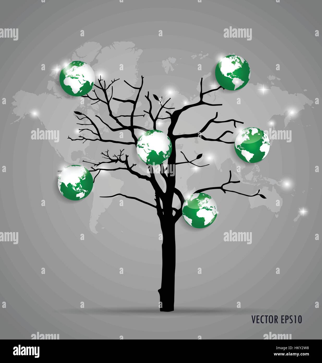 World map, vector illustration Stock Vector Image & Art - Alamy