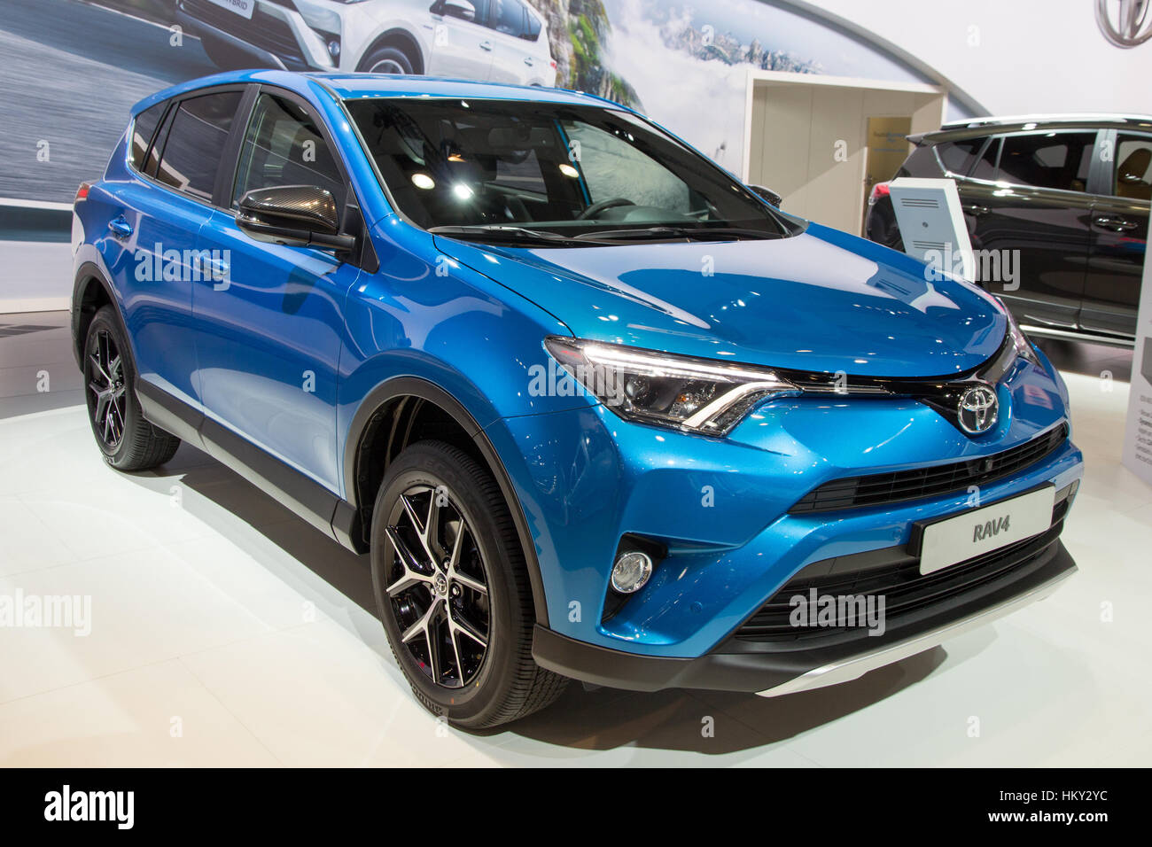 Toyota rav 4 on display hi-res stock photography and images - Alamy