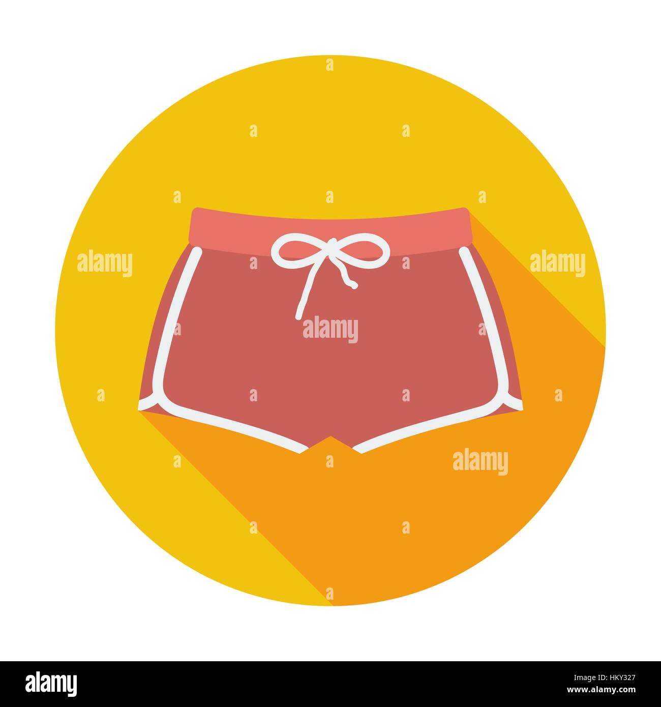 Shorts icon flat black Cut Out Stock Images & Pictures - Alamy