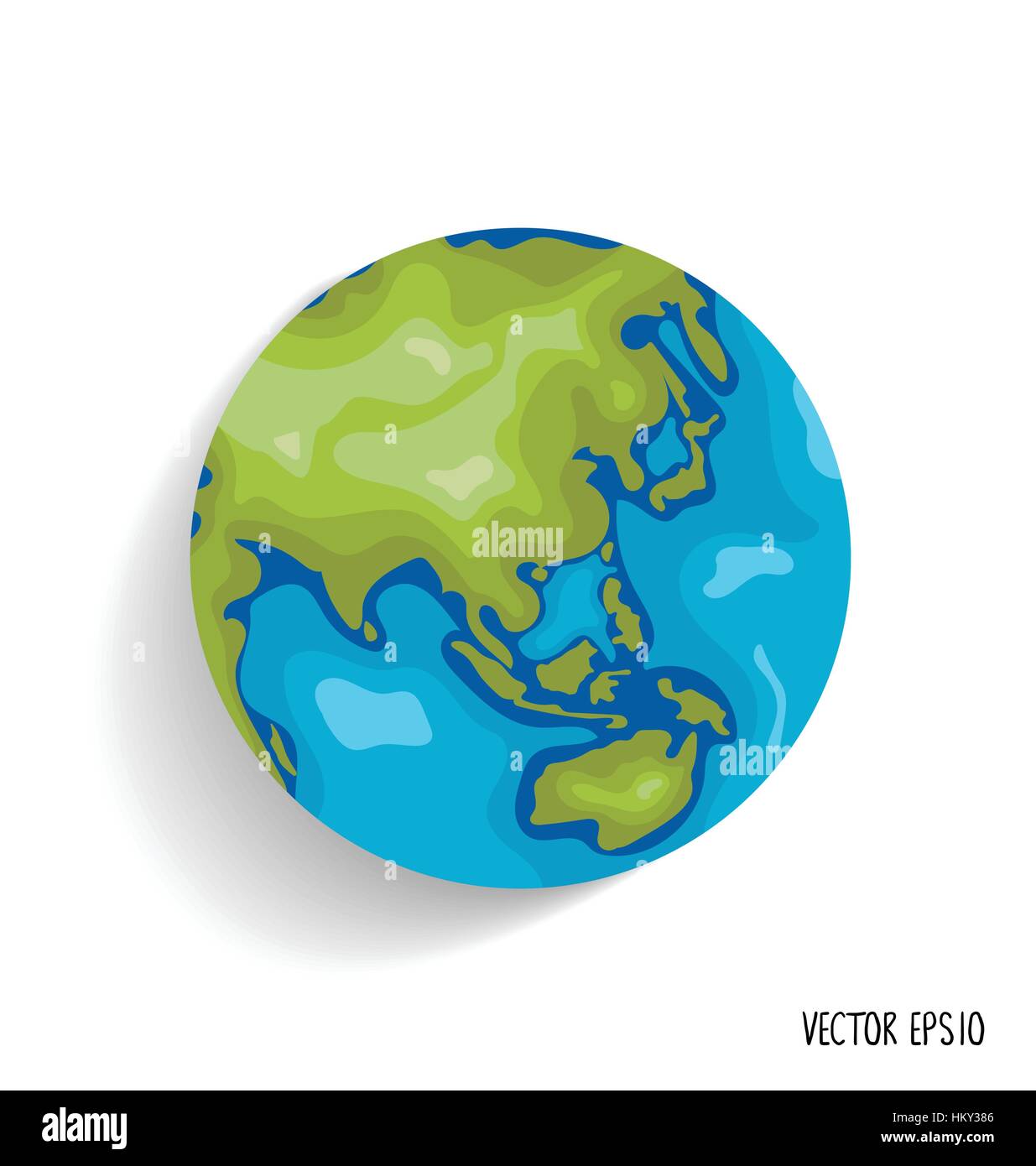 Earth. Vector illustration Stock Vector Image & Art - Alamy