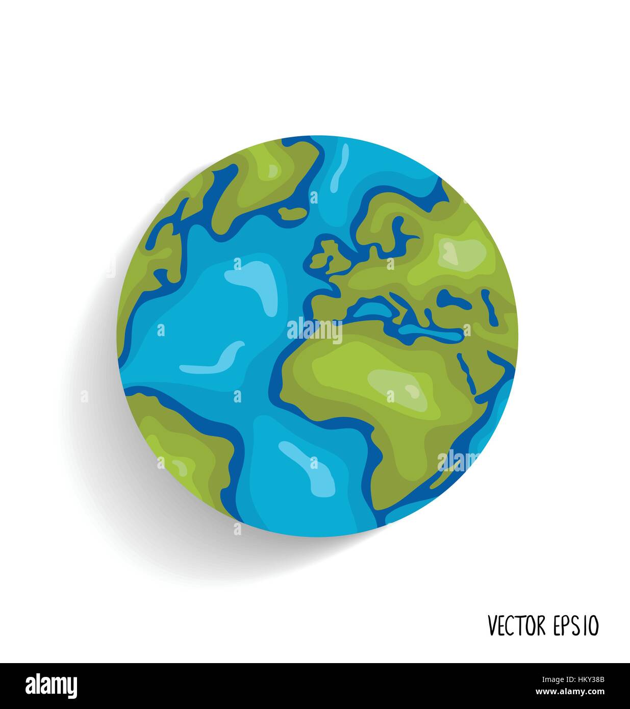 Earth. Vector illustration Stock Vector Image & Art - Alamy