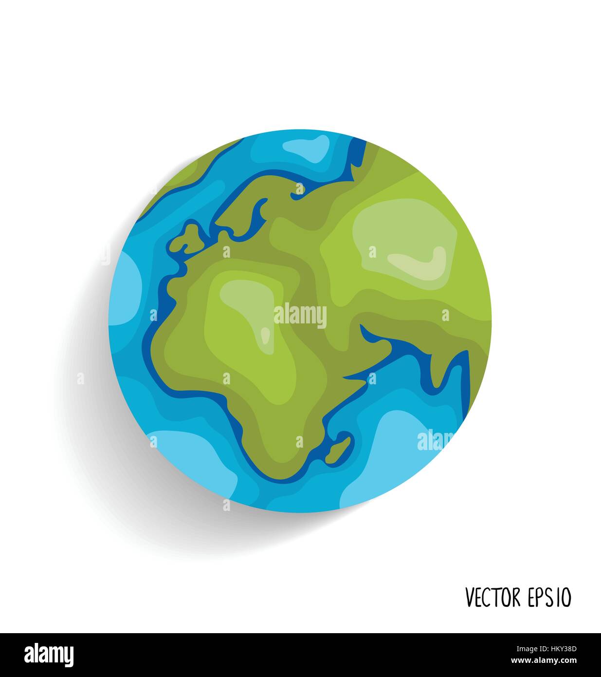 Earth. Vector illustration Stock Vector Image & Art - Alamy