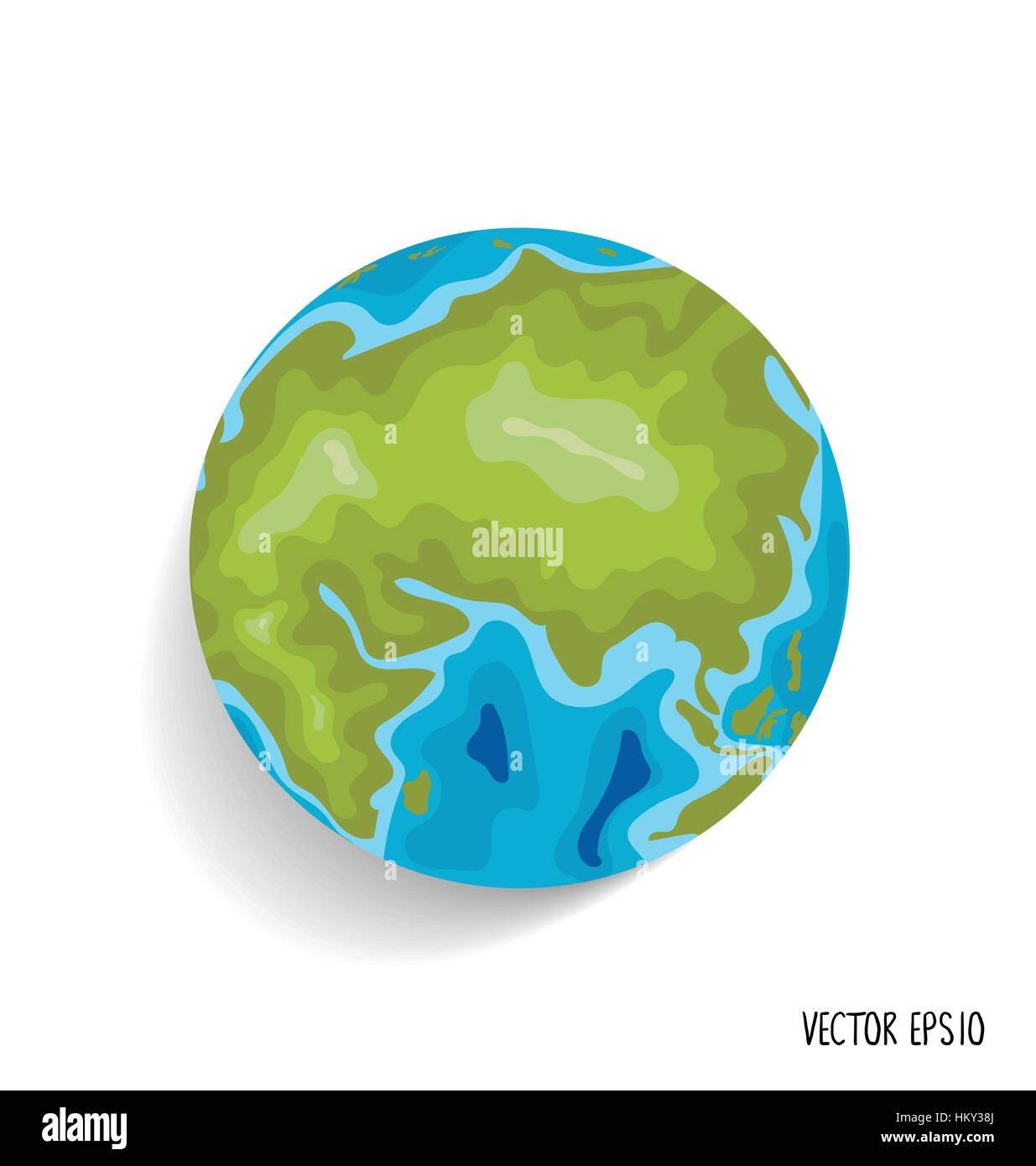 Earth. Vector illustration Stock Vector Image & Art - Alamy