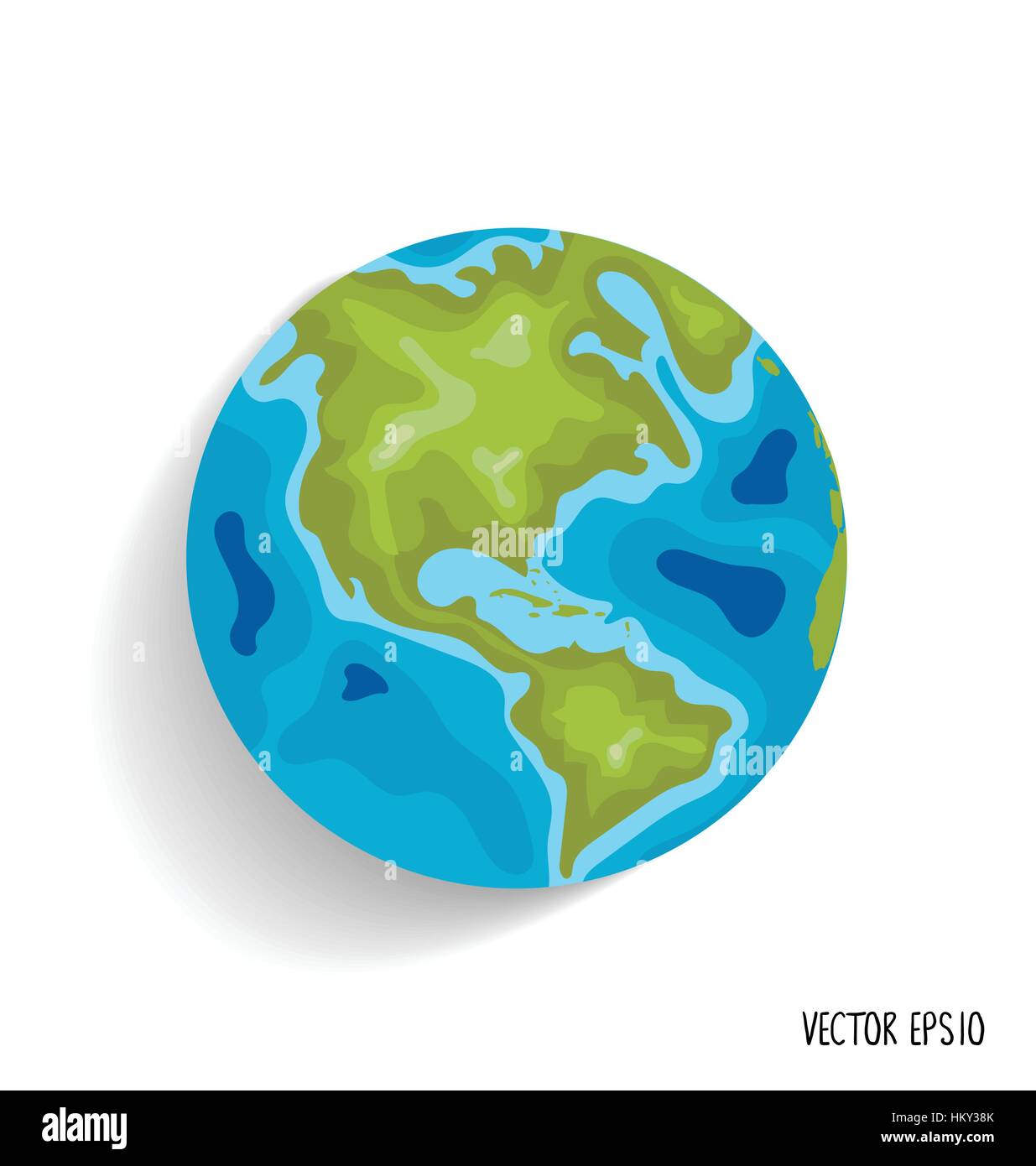 Earth. Vector illustration Stock Vector Image & Art - Alamy