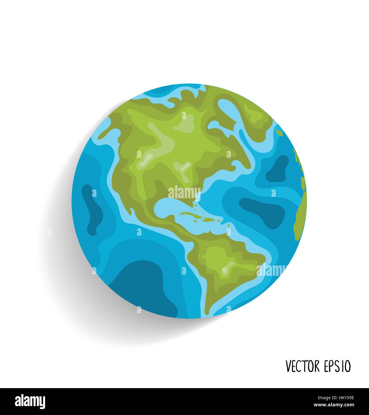 Earth. Vector illustration Stock Vector Image & Art - Alamy