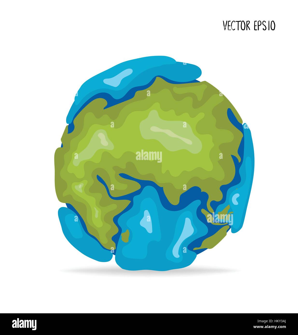Earth. Vector illustration Stock Vector Image & Art - Alamy
