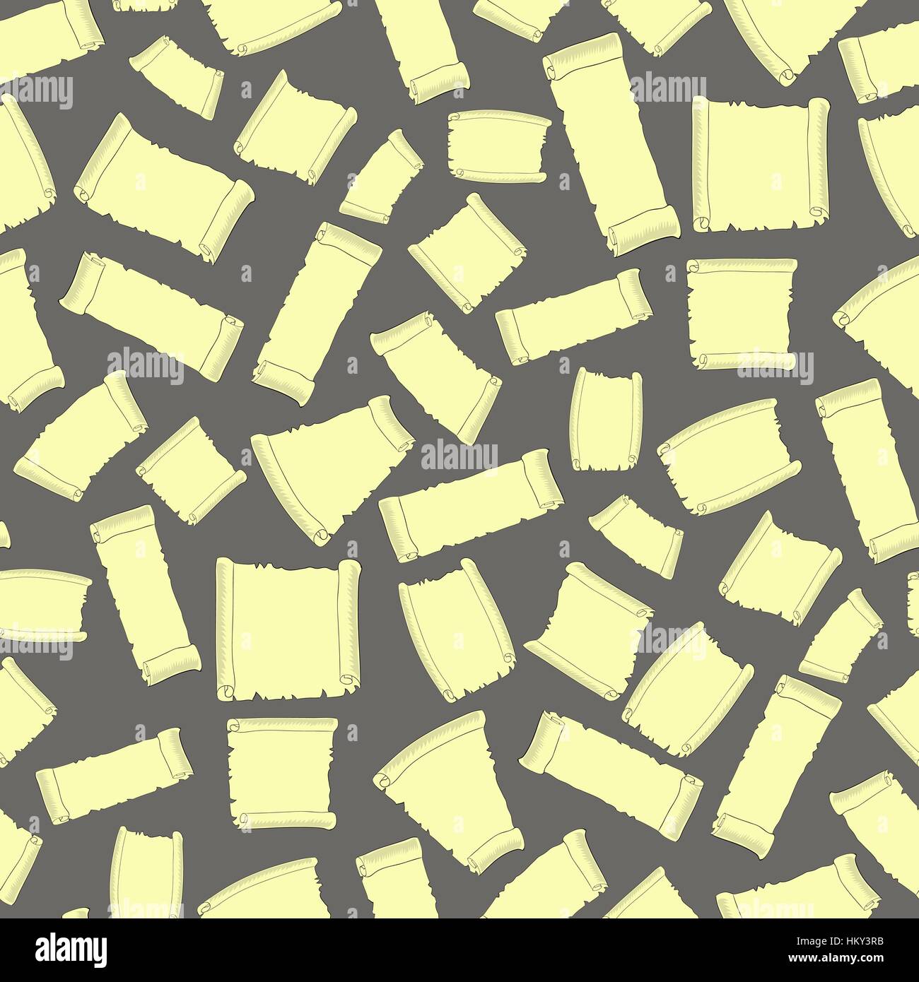 Set of Old Papers Seamless Pattern Stock Vector Image & Art - Alamy