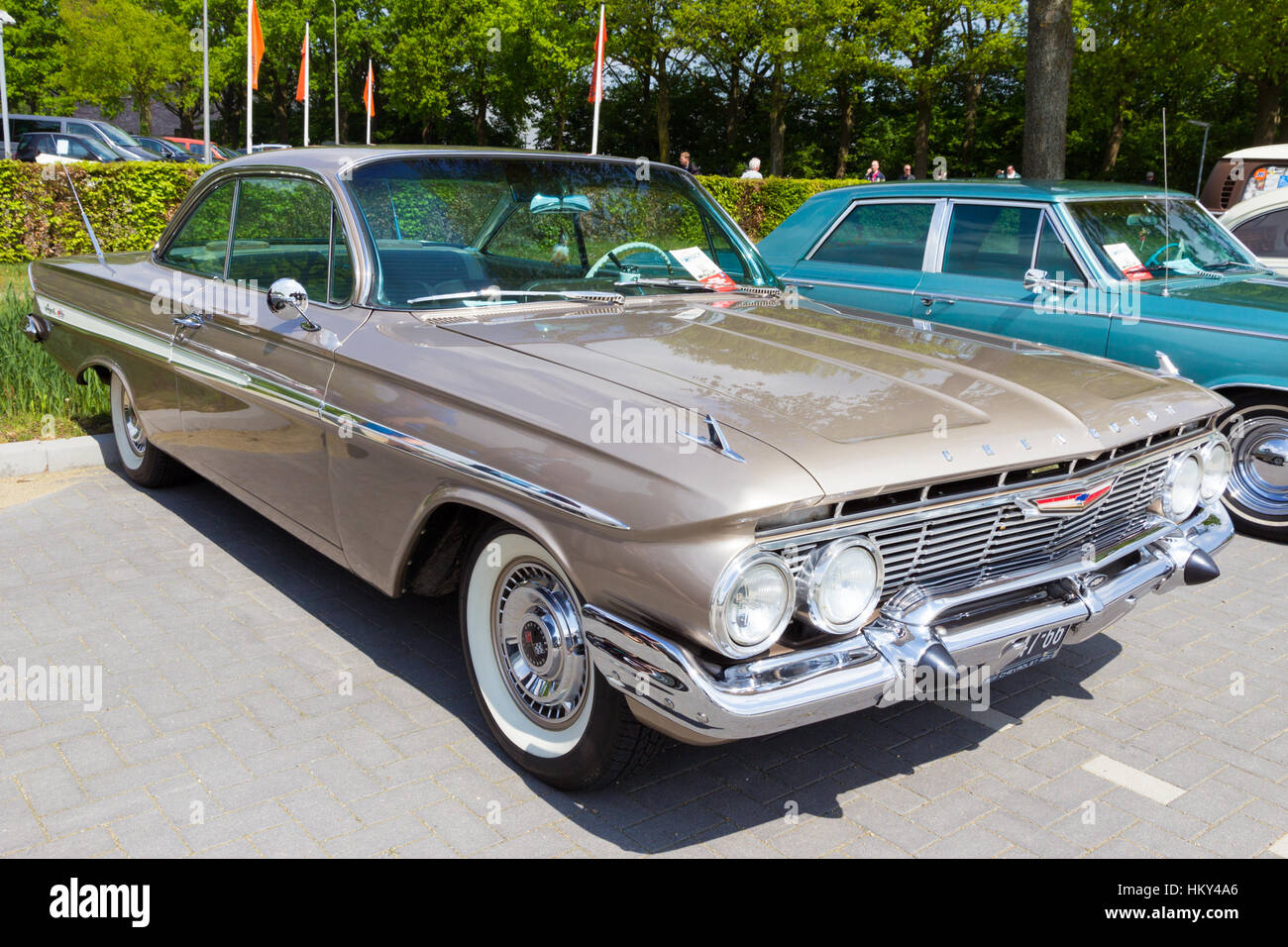1961 Chevrolet Impala Coupe classic car Stock Photo - Alamy