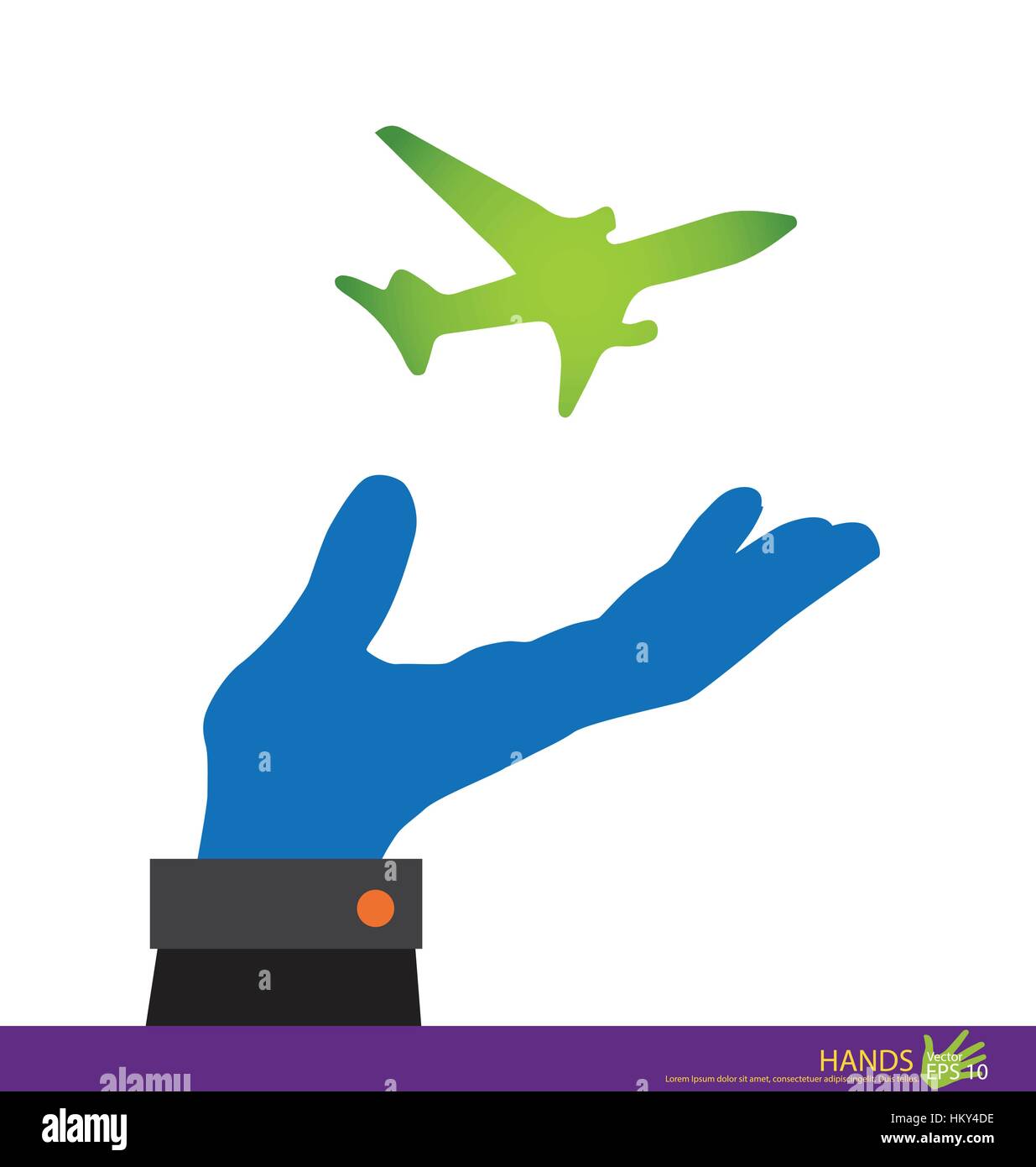 Carry up flight Stock Vector Images - Alamy