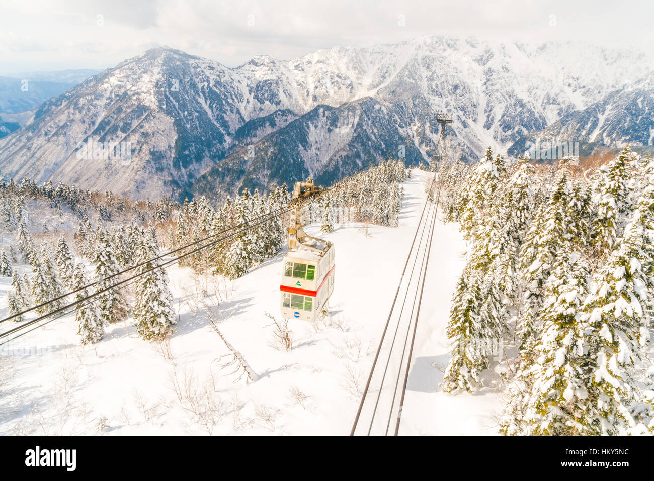 Shinhotaka Ropeway Takayama Gifu, Japan Stock Photo - Alamy