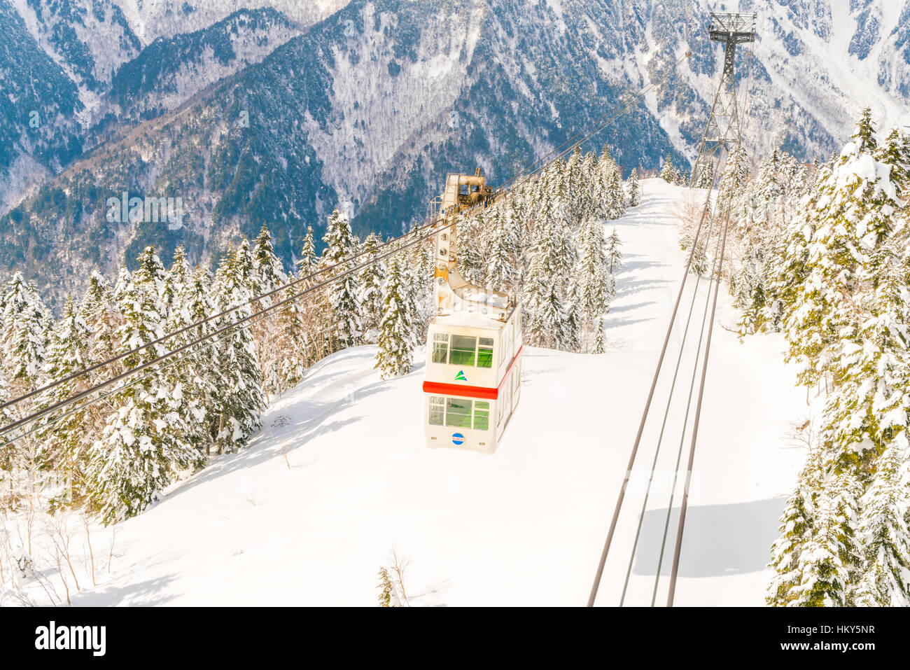 Shinhotaka Ropeway Takayama Gifu, Japan Stock Photo - Alamy