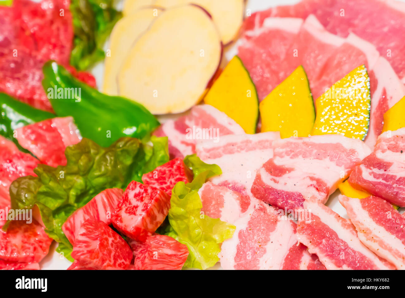 Raw fresh beef Stock Photo - Alamy