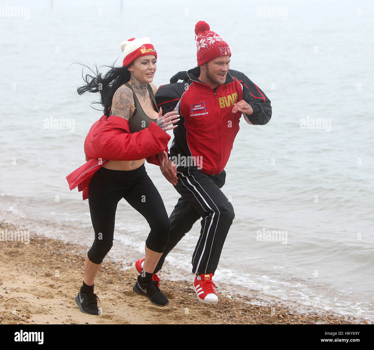 Robin Deakin, aka 'Britains Worst Boxer,' on a training run at ...