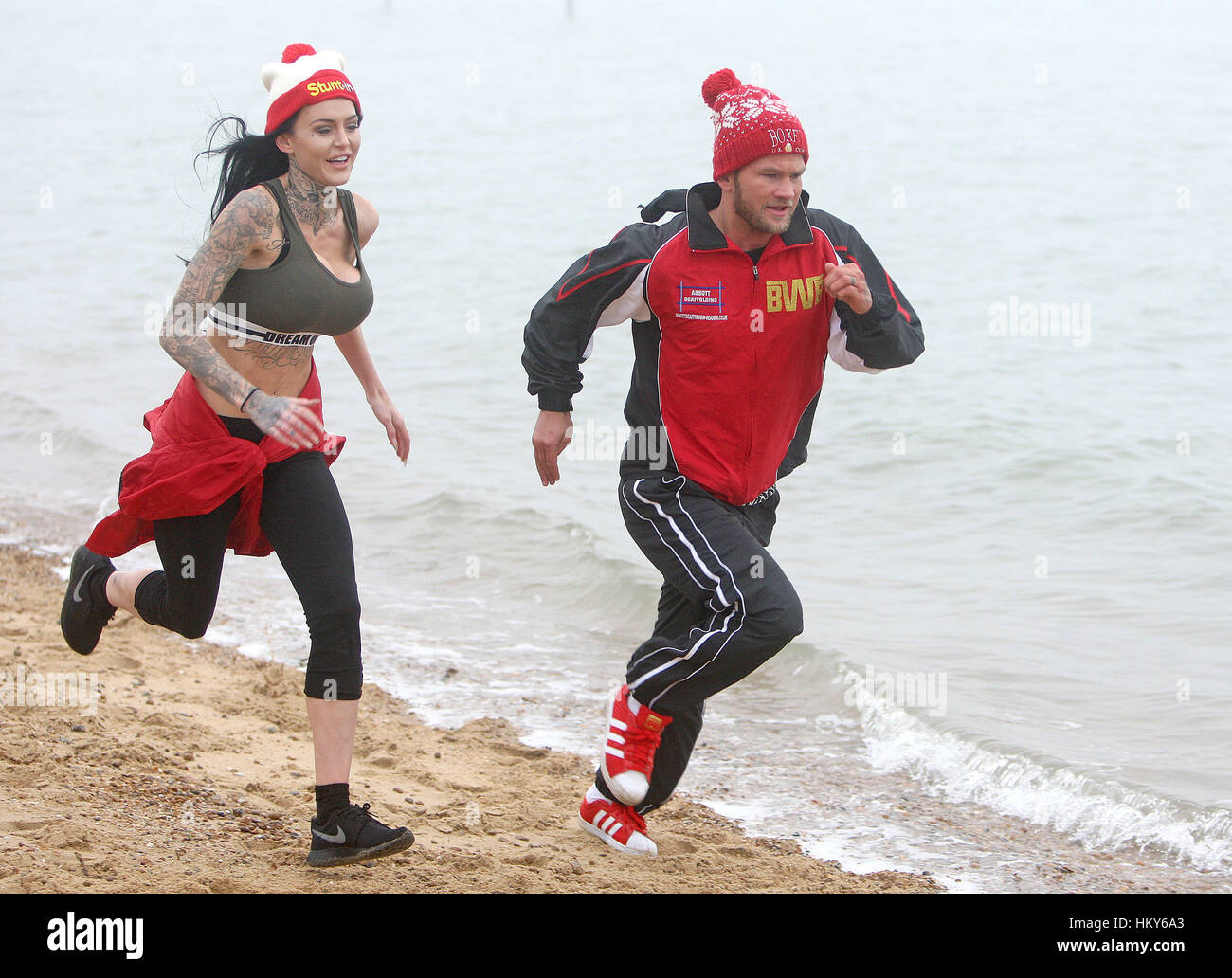 Robin Deakin, aka 'Britains Worst Boxer,' on a training run at ...