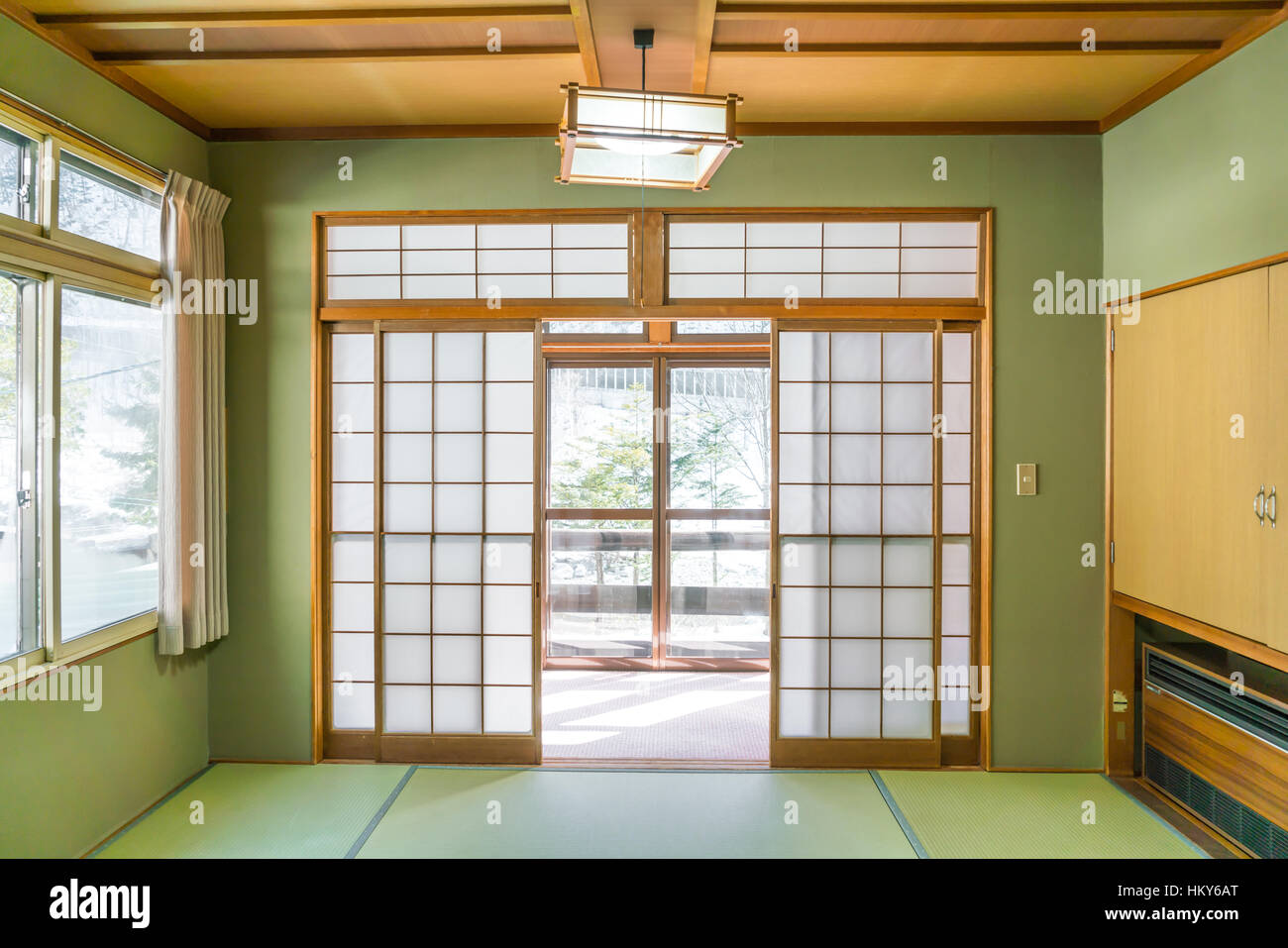 Japanese style room Stock Photo - Alamy