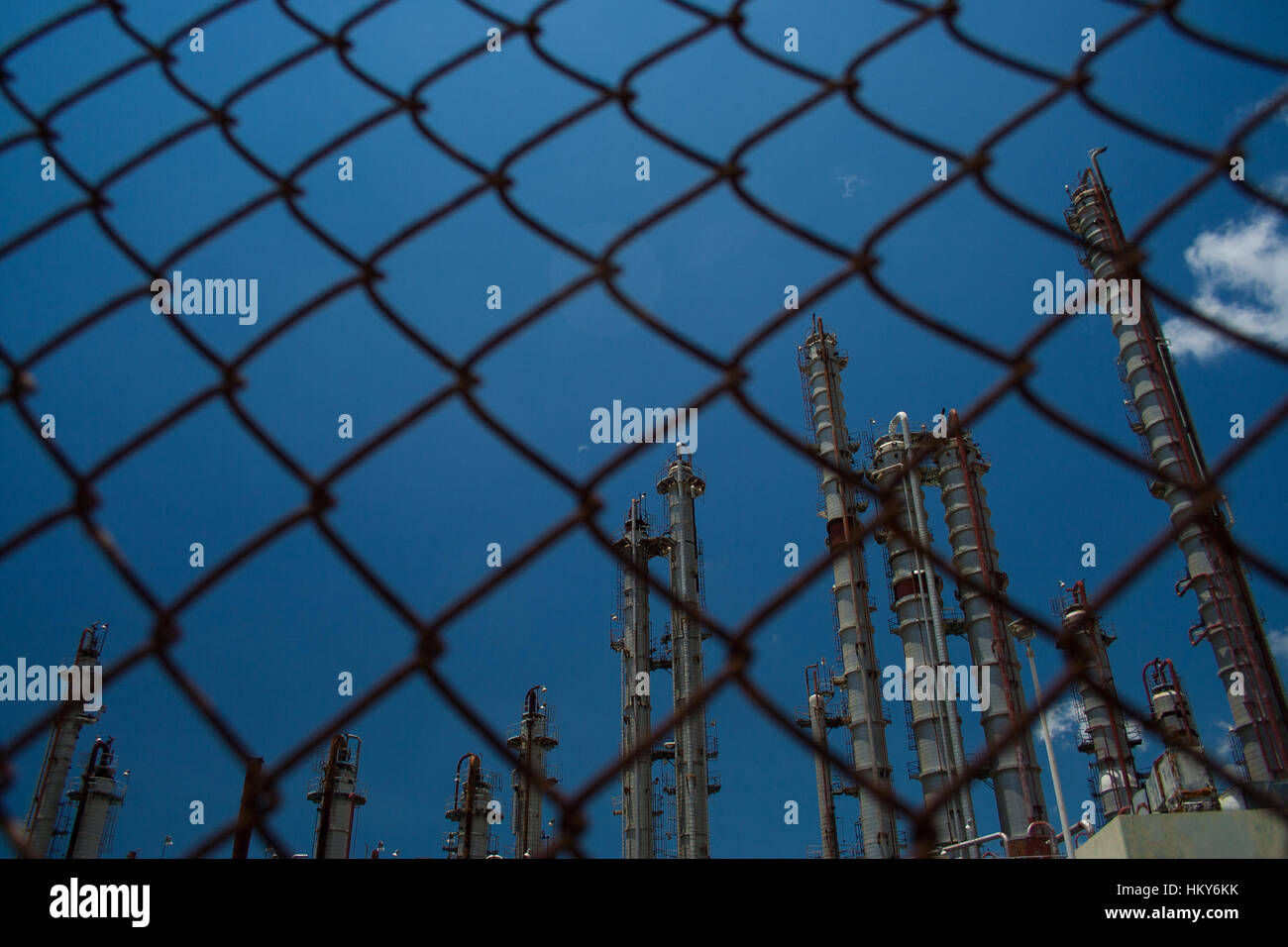Industry, machinery and factory scenes in Puerto Rico Stock Photo - Alamy