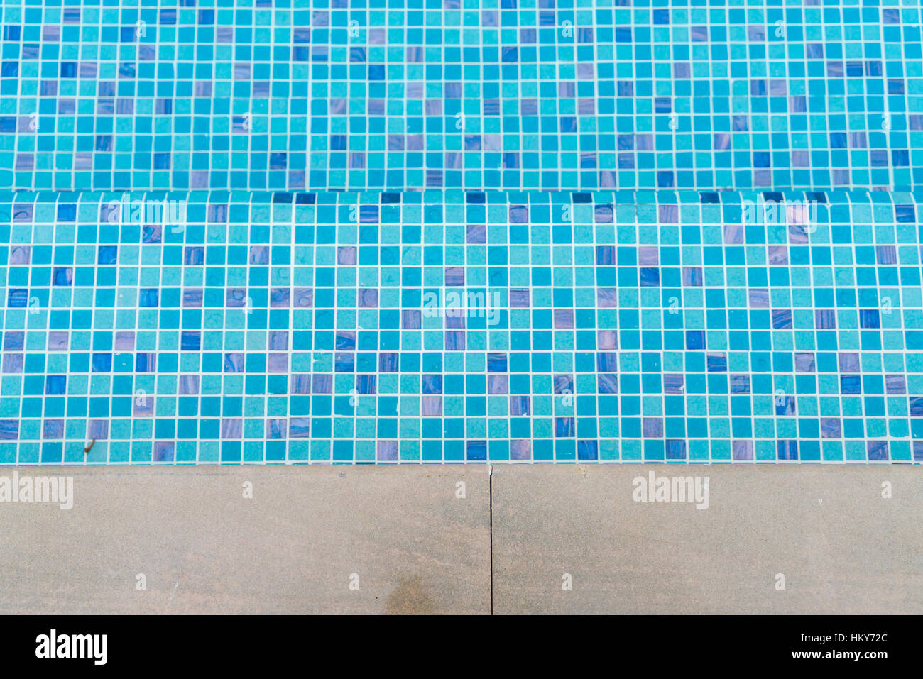Blue swimming pool rippled water Stock Photo - Alamy