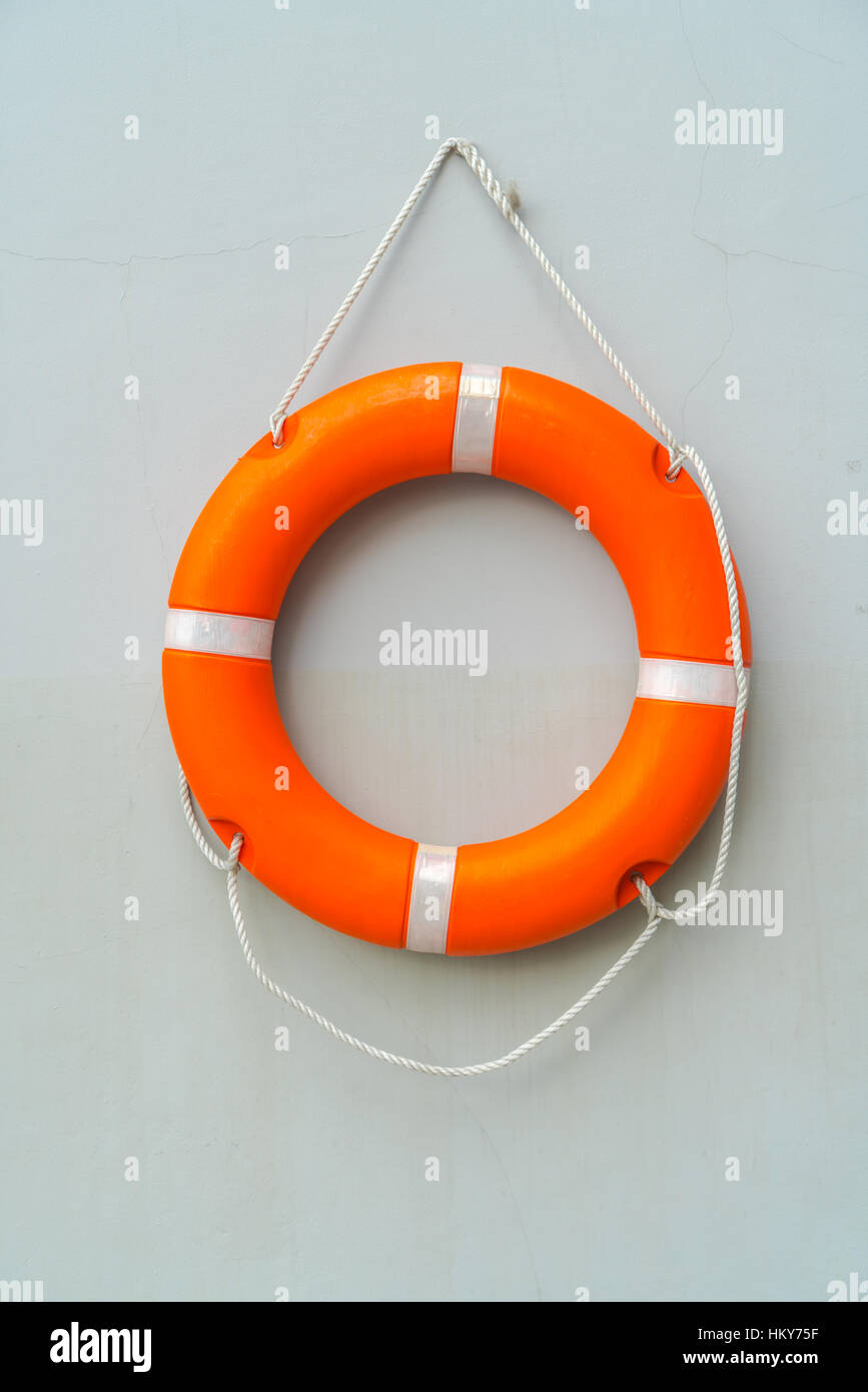 Lifebuoy at the Swimming pool Stock Photo - Alamy