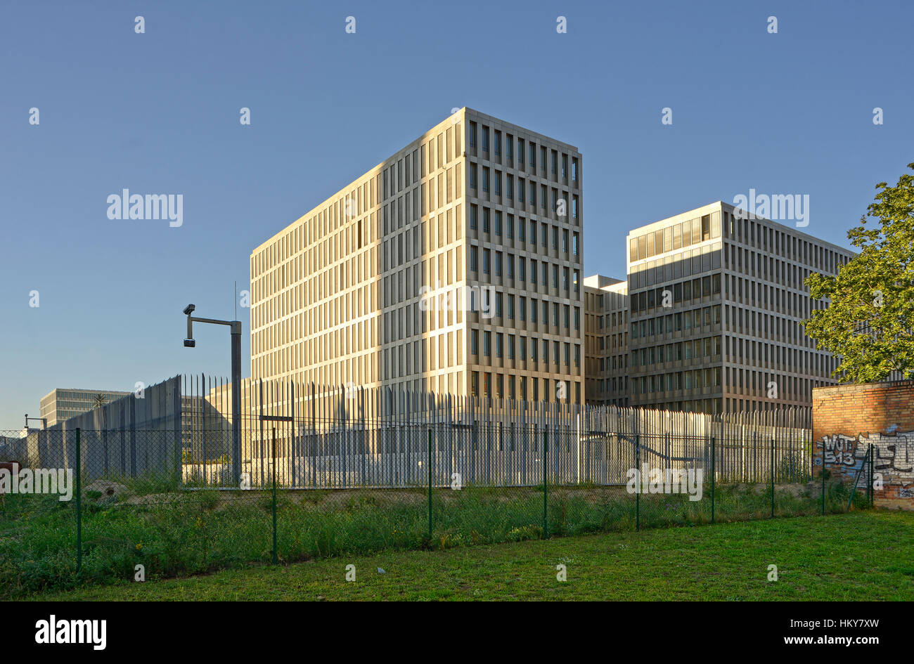 New headquarters building of the Federal Intelligence Service ...