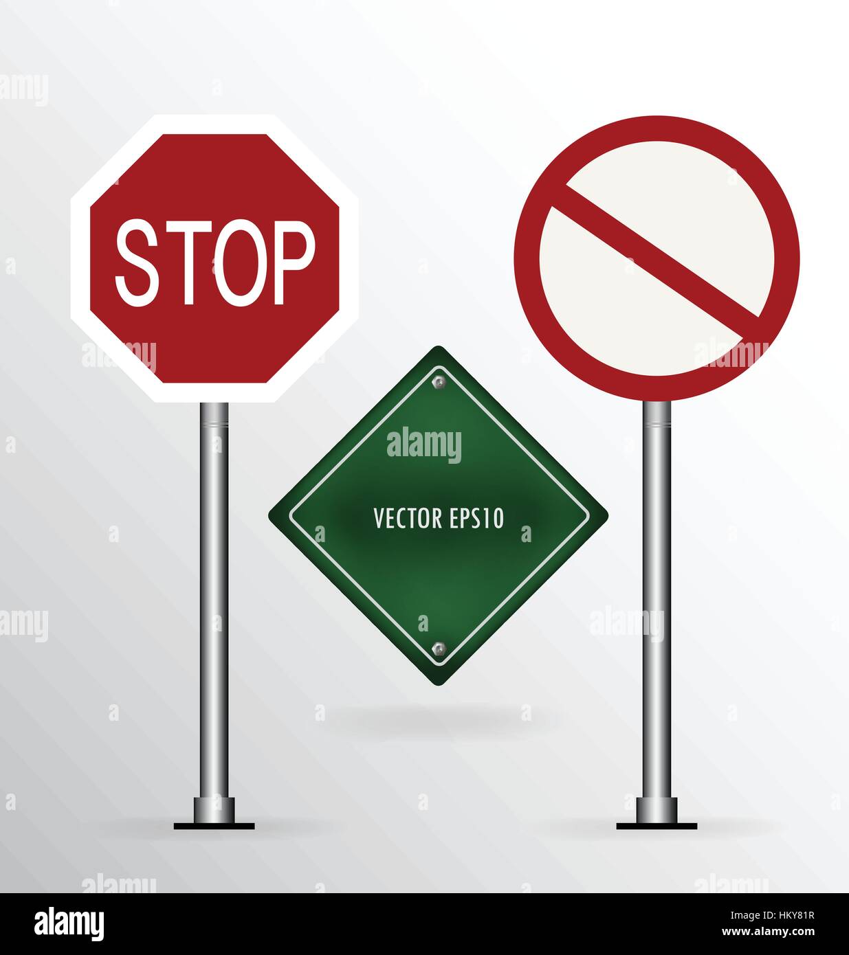Traffic sign. Vector illustration Stock Vector Image & Art - Alamy