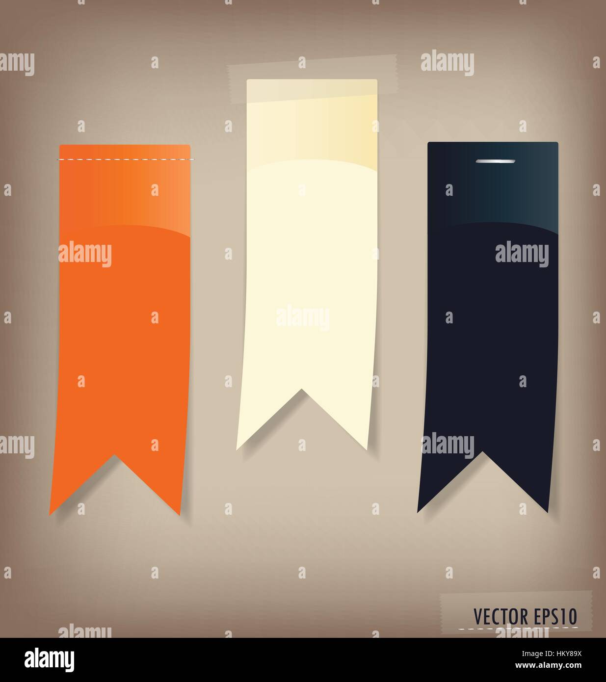 Set of labels with place for text. Vector illustration Stock Vector ...