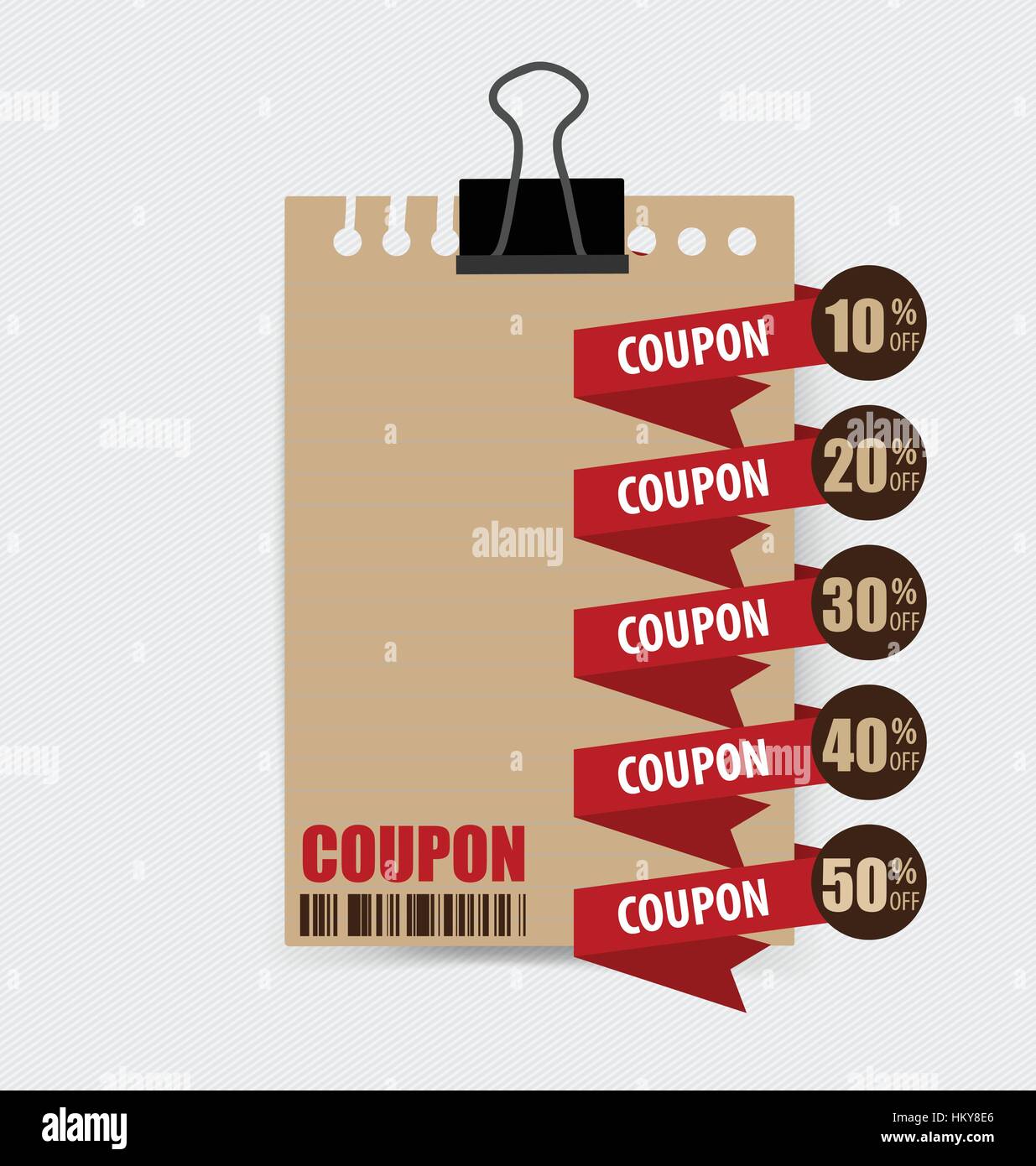 Sale Coupon, voucher, tag. Vintage Style template Design vector ...