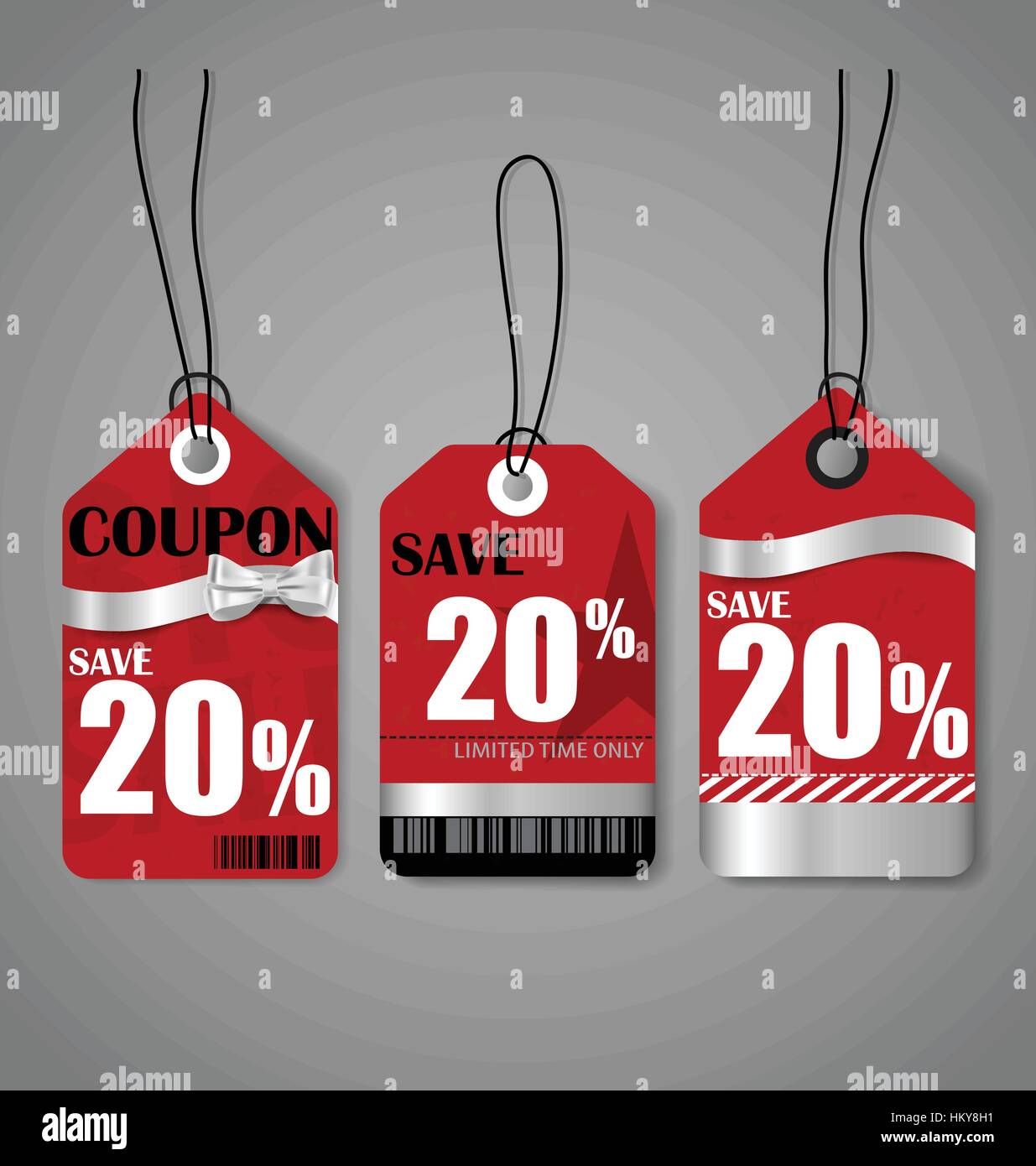 Price tag, sale coupon, voucher. Vintage Style template Design vector ...