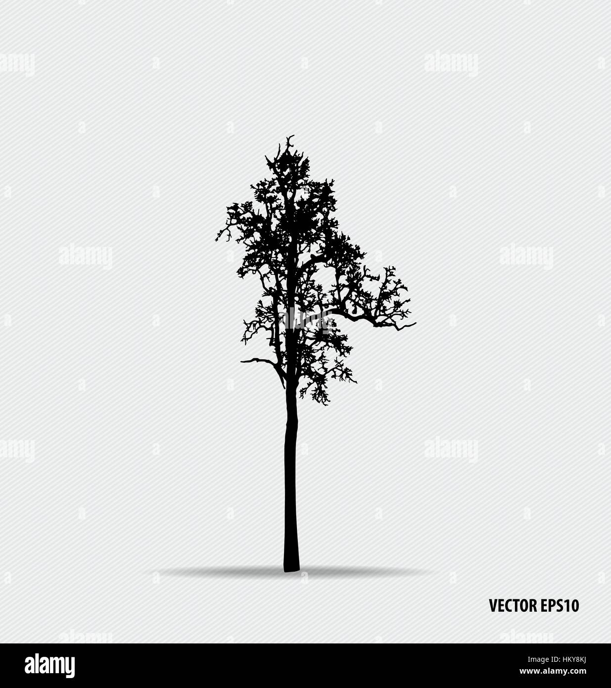 Tree silhouettes. Vector illustration Stock Vector Image & Art - Alamy