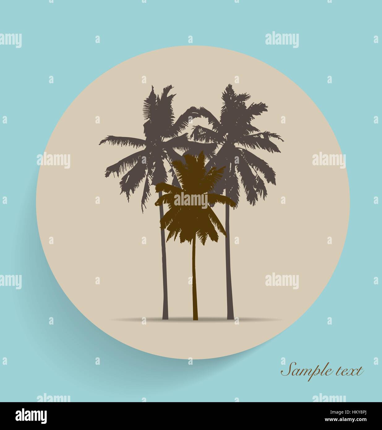 Abstract tree. Vector Illustration Stock Vector Image & Art - Alamy