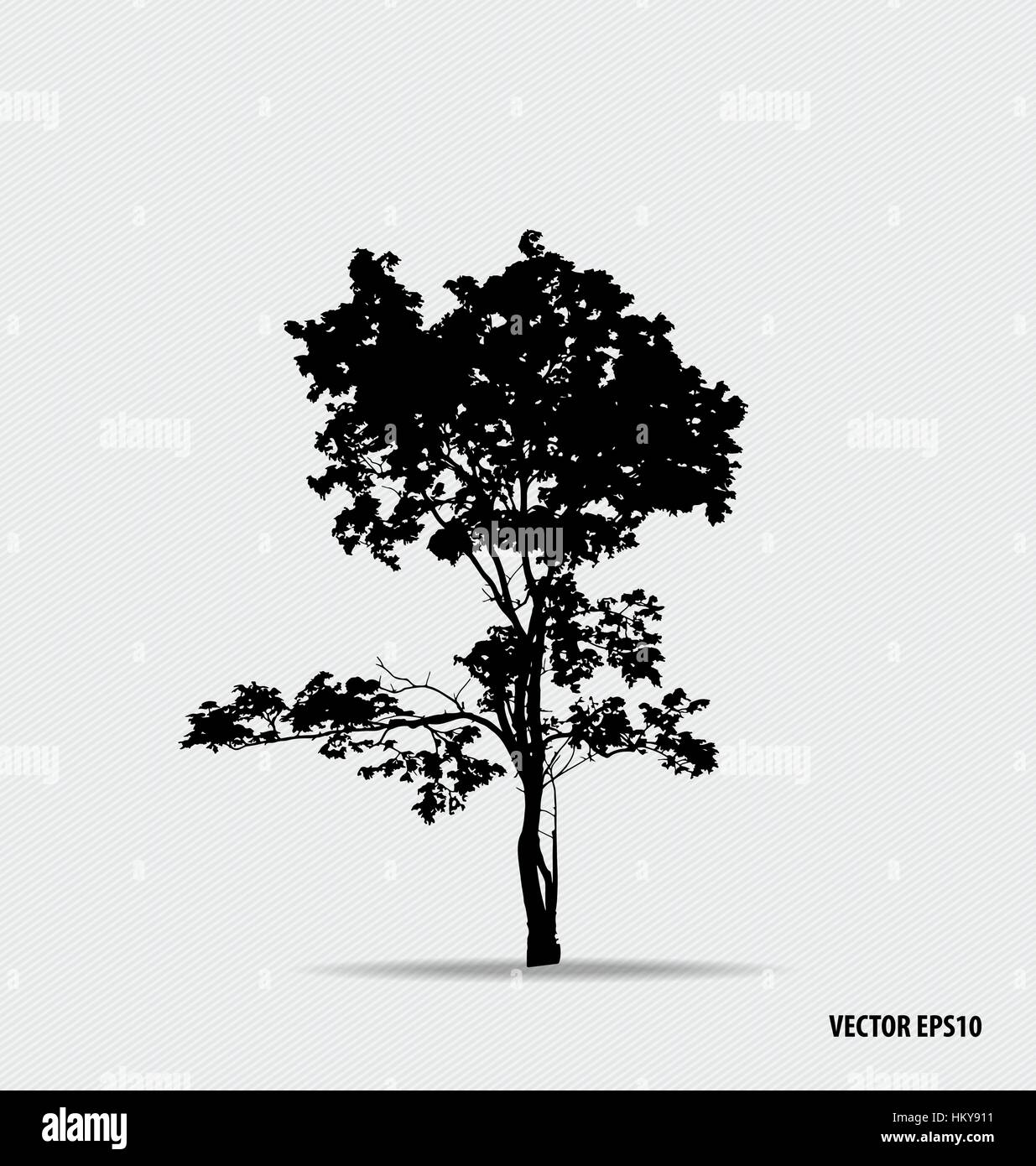 Tree silhouettes. Vector illustration Stock Vector Image & Art - Alamy