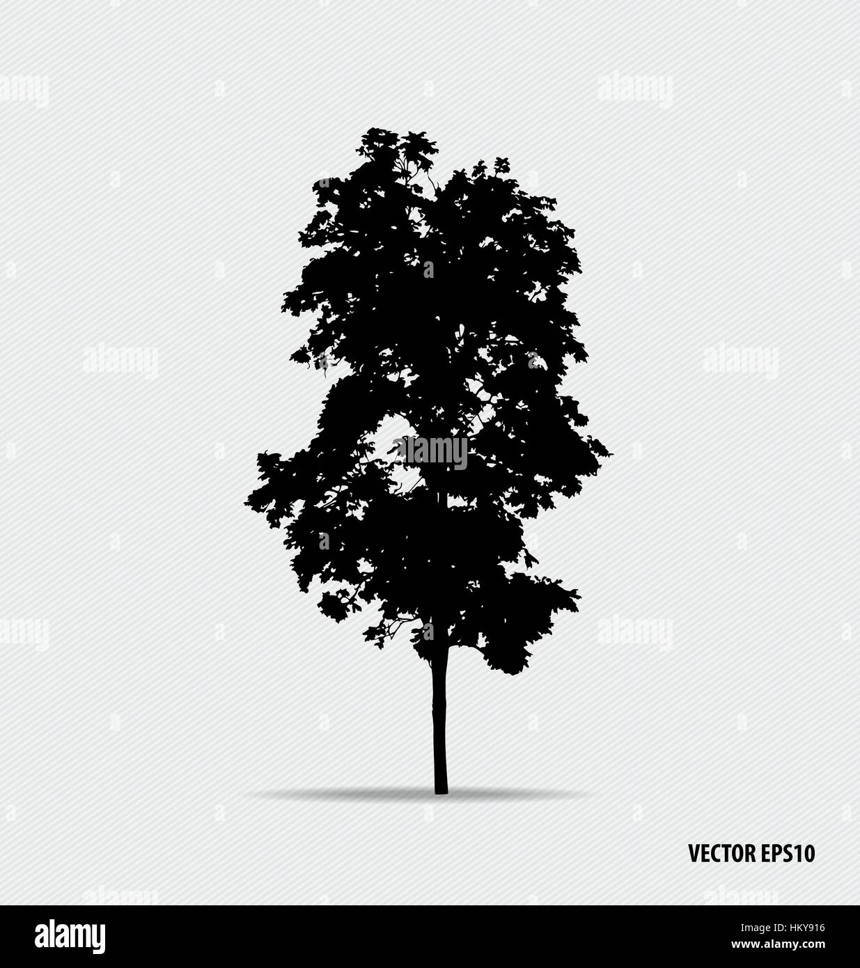Tree silhouettes. Vector illustration Stock Vector Image & Art - Alamy