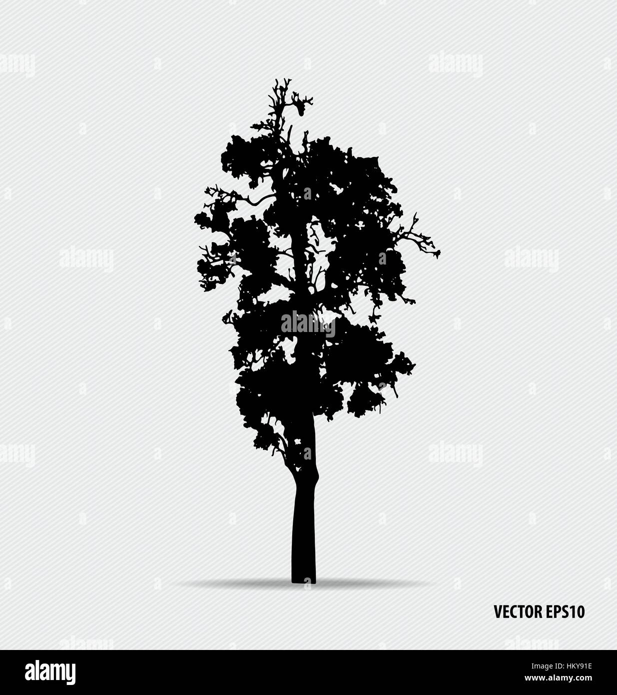 Tree silhouettes. Vector illustration Stock Vector Image & Art - Alamy