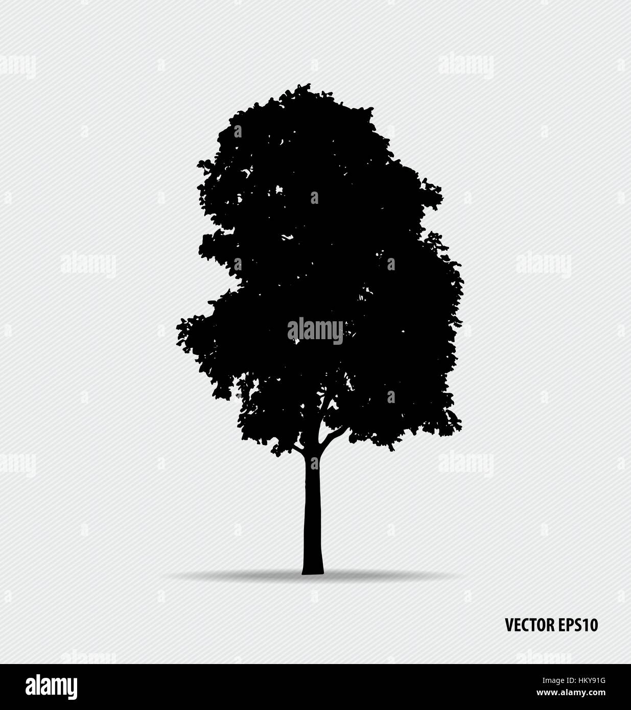 Tree silhouettes. Vector illustration Stock Vector Image & Art - Alamy