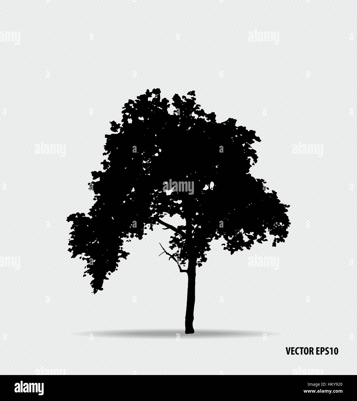 Tree silhouettes. Vector illustration Stock Vector Image & Art - Alamy