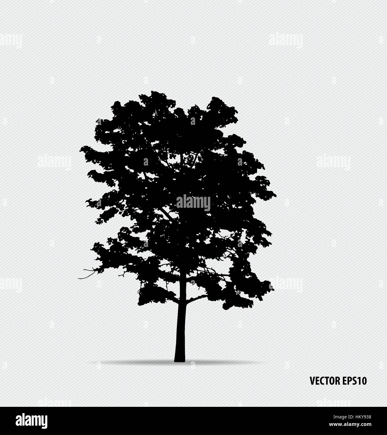 Tree silhouettes. Vector illustration Stock Vector Image & Art - Alamy