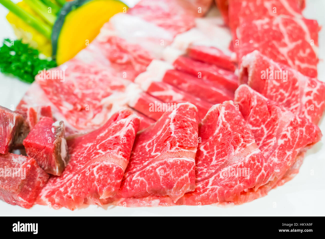 Raw fresh beef Stock Photo - Alamy