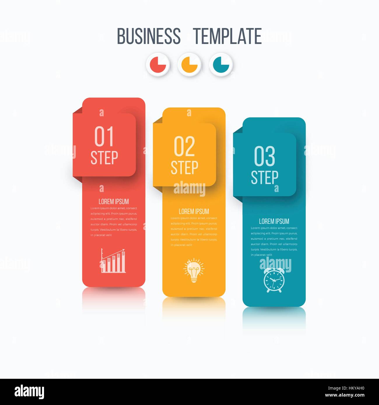 Vector illustration infographics 3 options Stock Vector Image & Art - Alamy