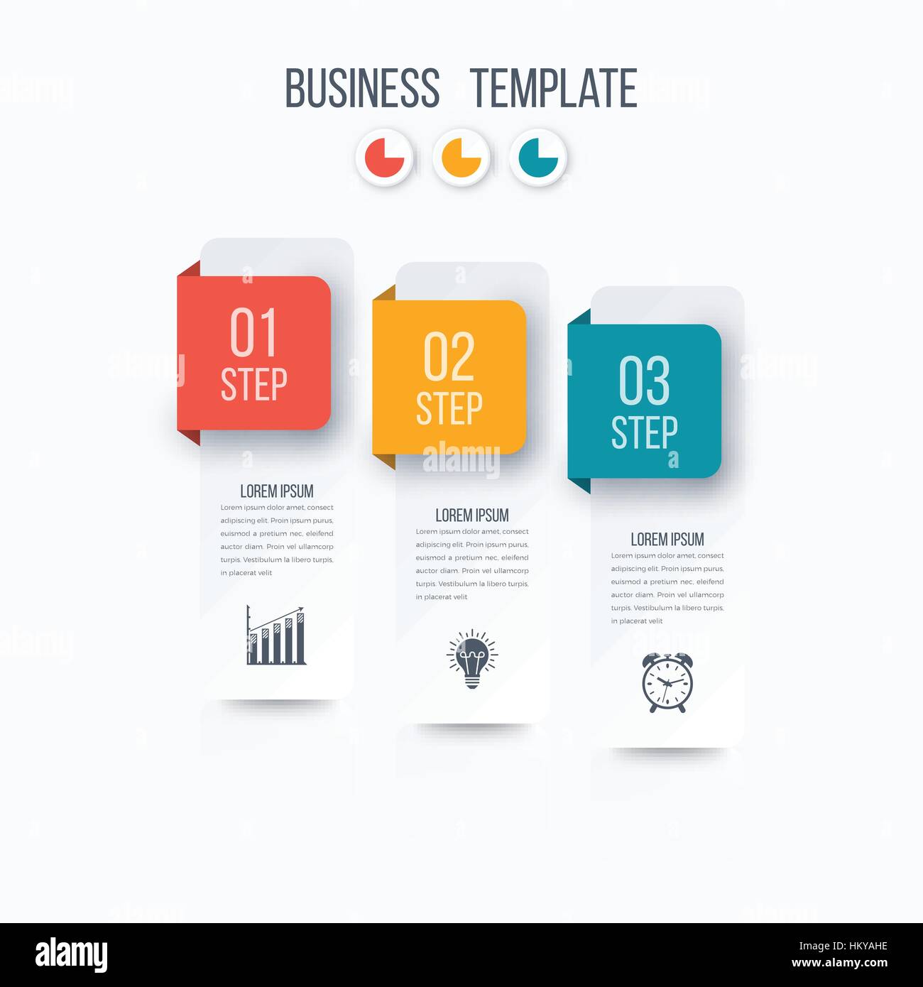 Vector illustration infographics 3 options Stock Vector Image & Art - Alamy