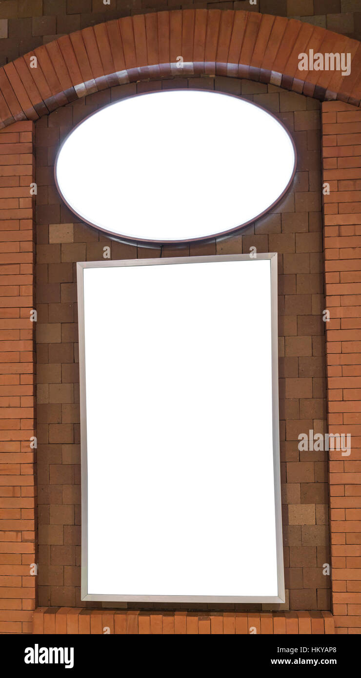 Empty sign in the street and shopping mall Stock Photo - Alamy