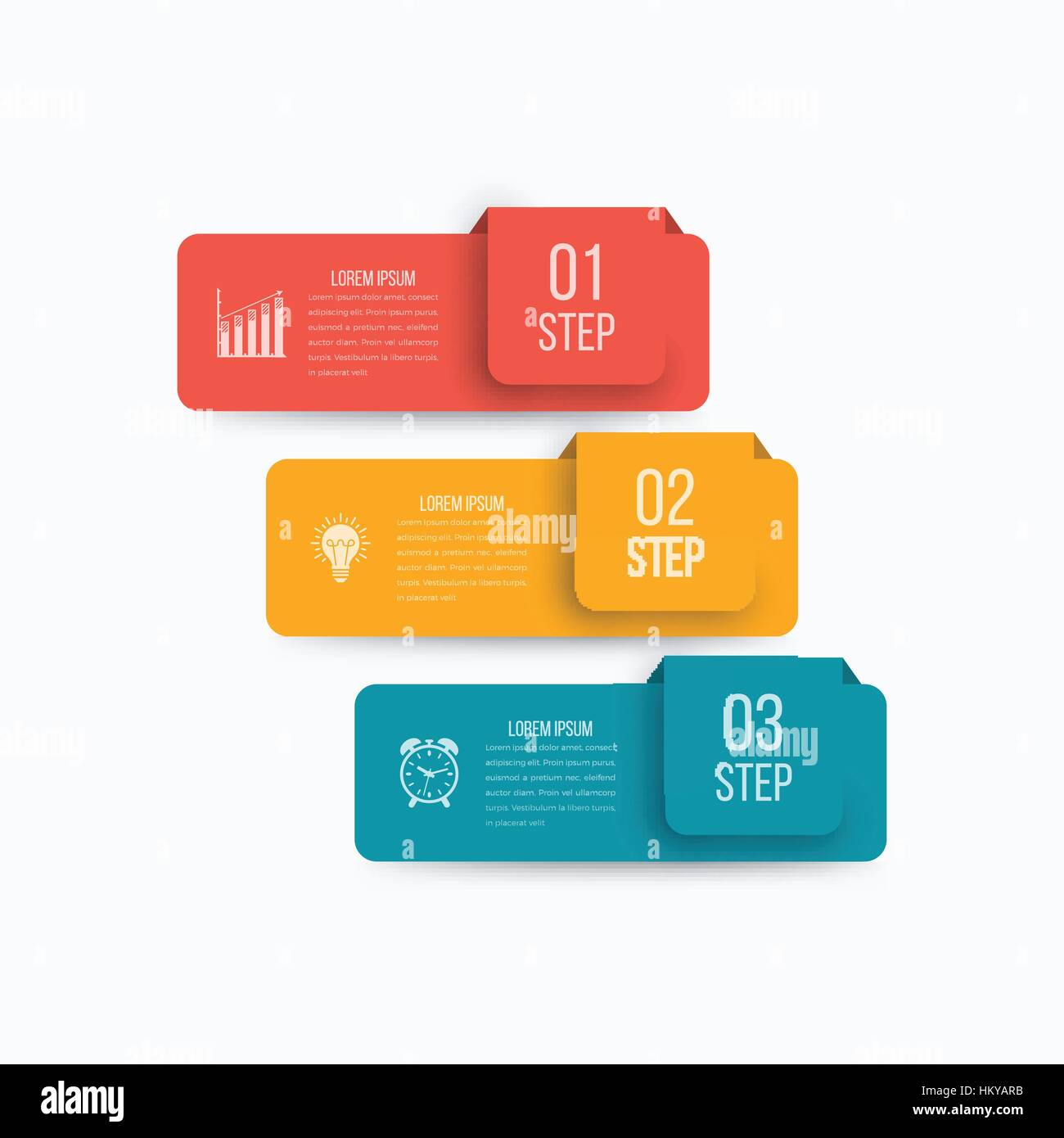 Vector illustration infographics 3 options Stock Vector Image & Art - Alamy