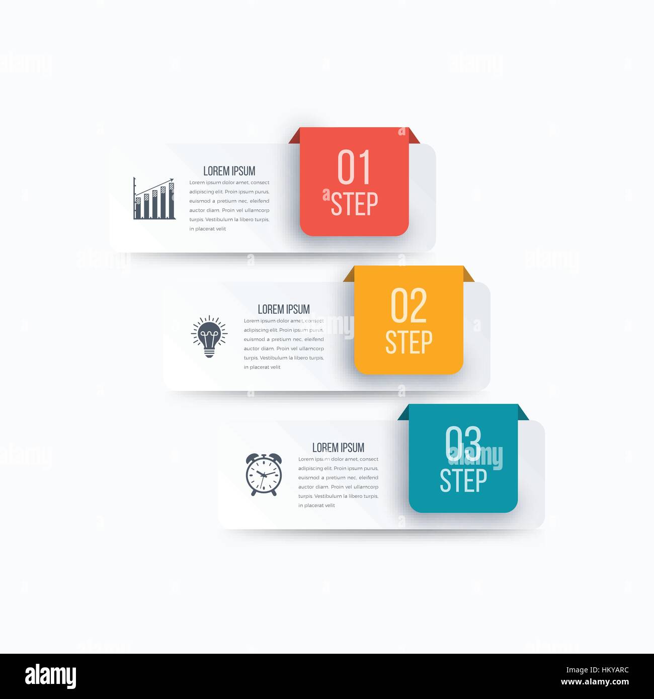 Vector illustration infographics 3 options Stock Vector Image & Art - Alamy